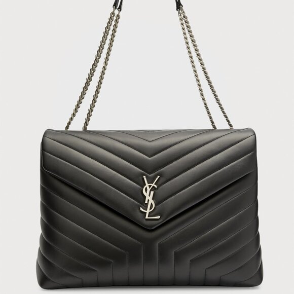 Yves Saint Laurent | Bags | Saint Laurent Ysl Monogram Loulou Large ...